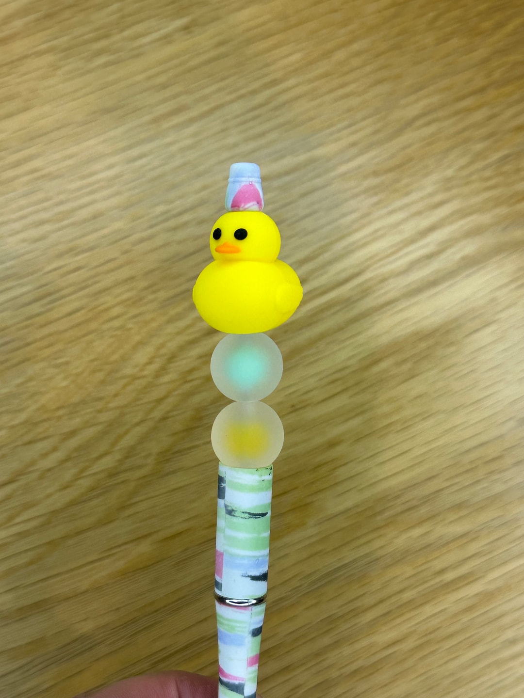 Duck Pen Custom Pen Rubber Duckie Pen - Etsy