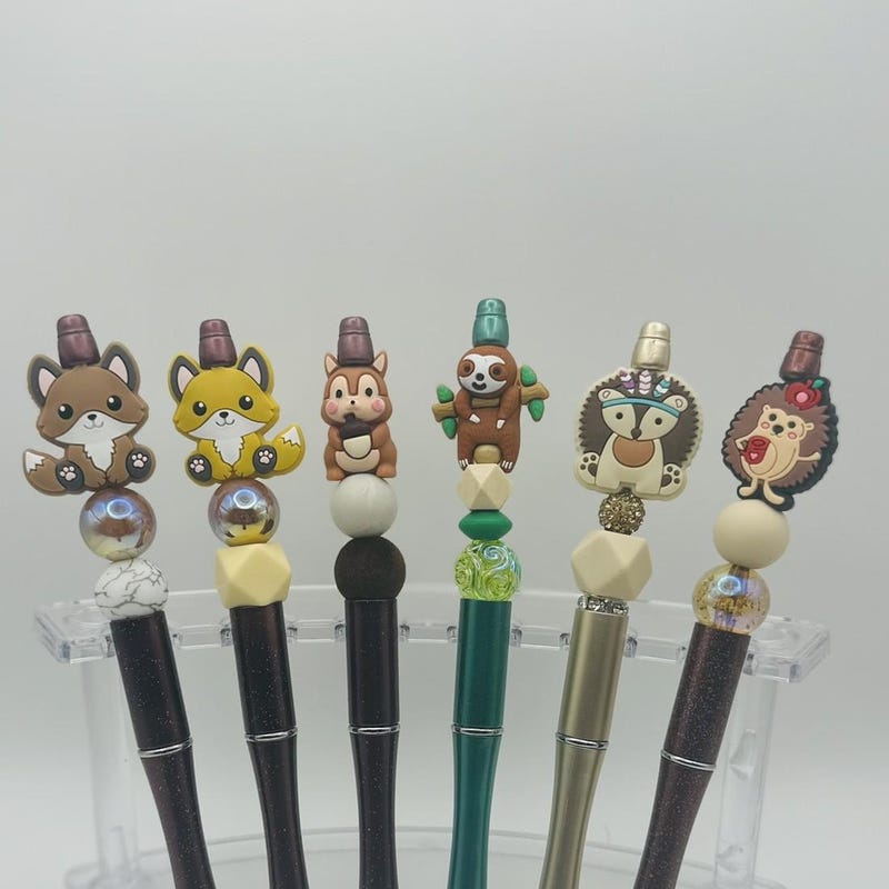 Animal Writing Pens - Etsy