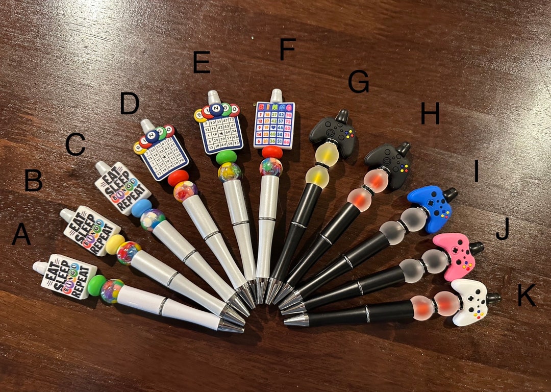 Game Pens, Bingo Pens, Game Controller Pens, Gaming, Video Games, Bingo ...