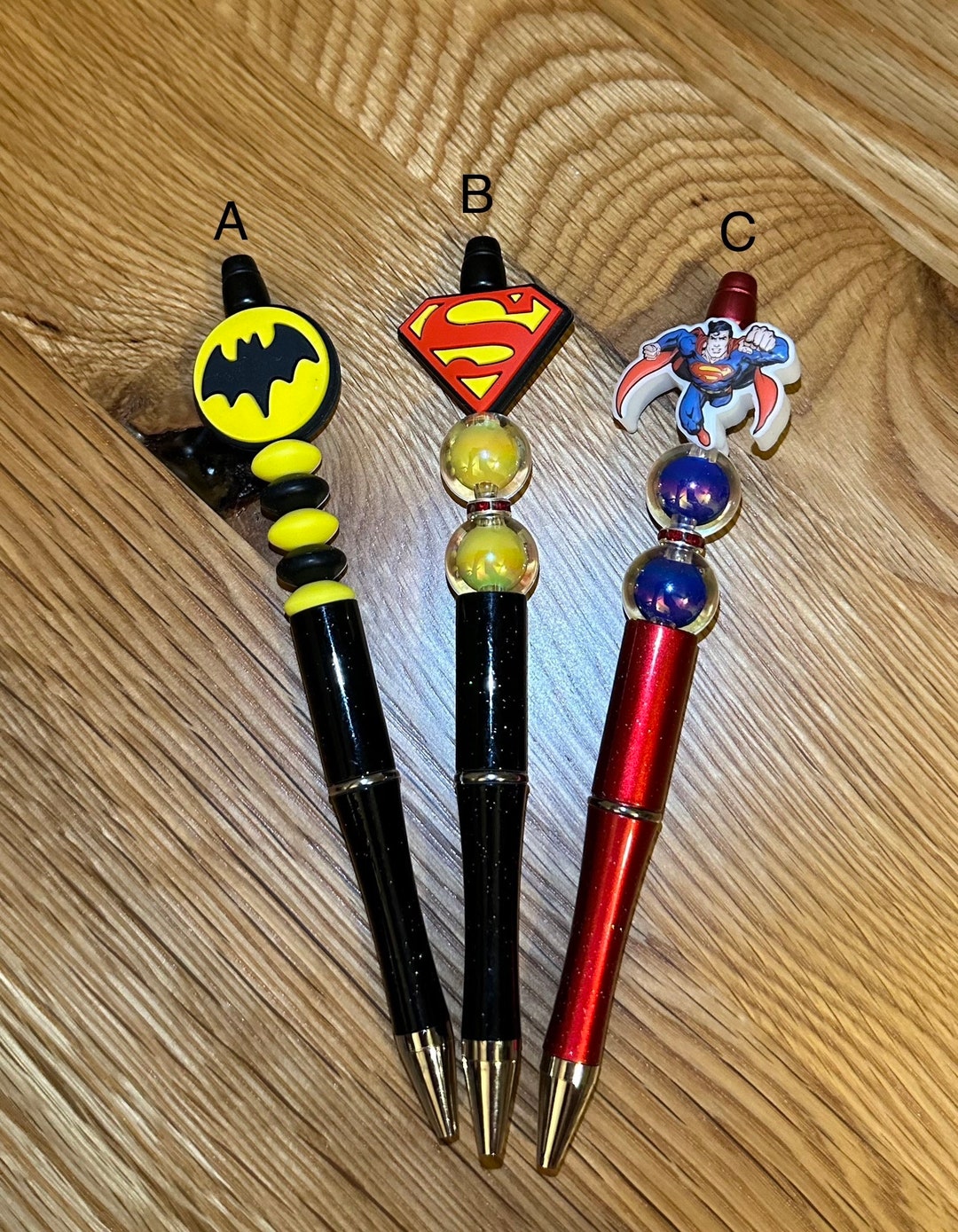 Super Hero Pens - Etsy