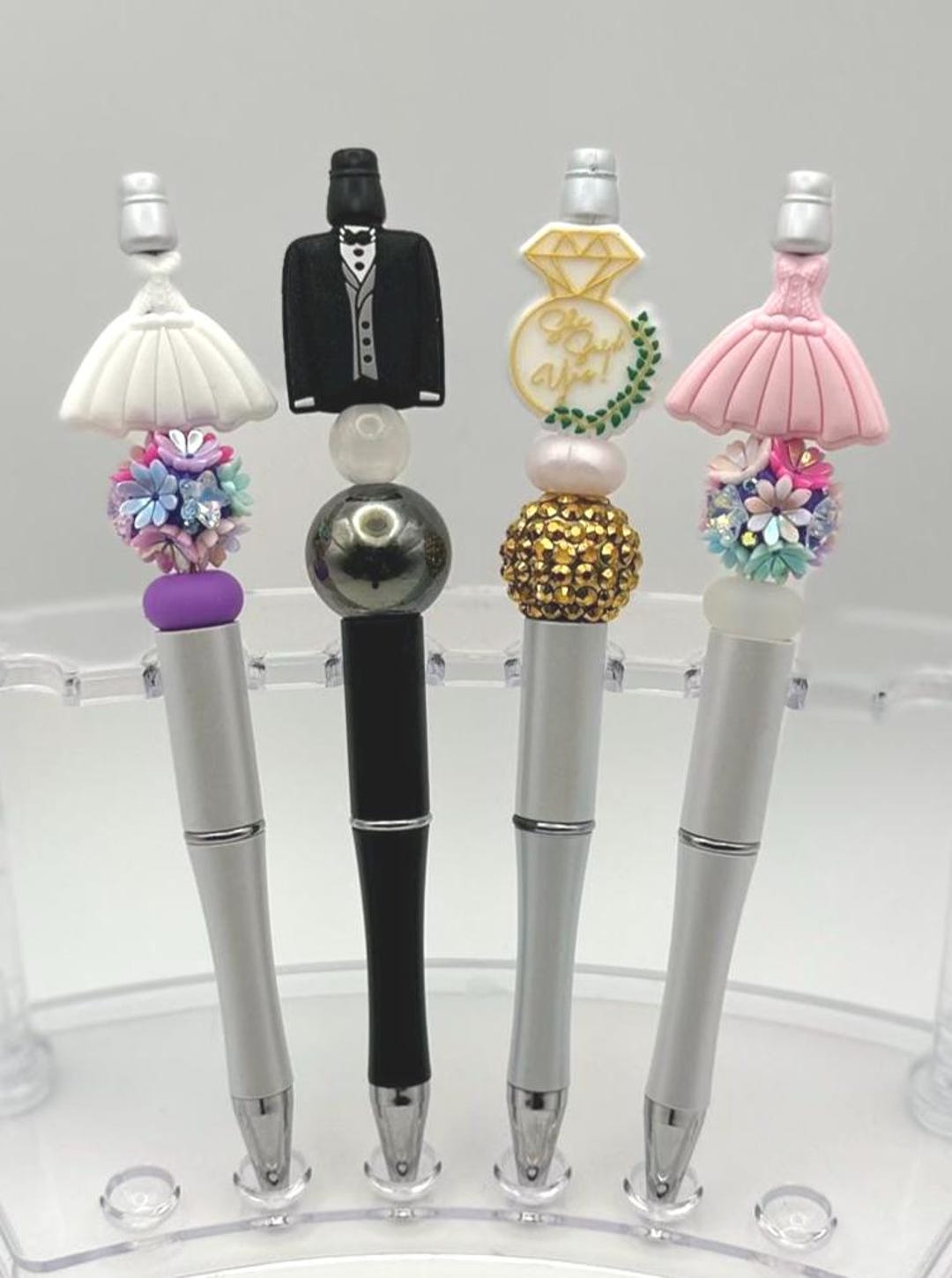 Bridal Pen, Wedding Dress Pen, Groom Pen, Groomsman Gift, Wedding ...