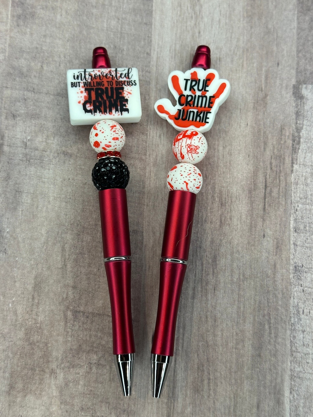 True Crime Pens, True Crime Junkie, Crime, True Crime, Custom Pens ...