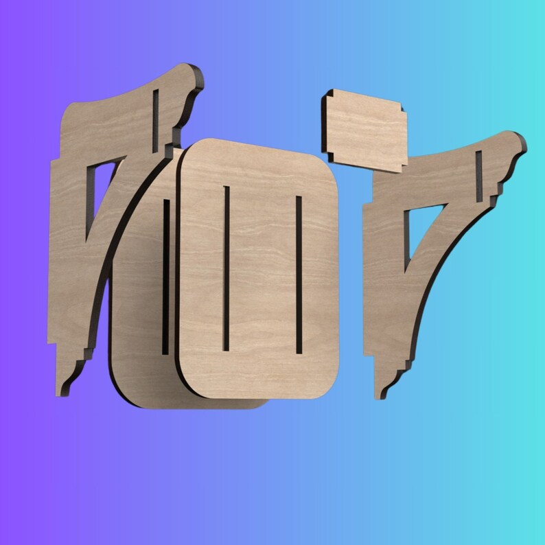 Laser Cut Wooden Game Controller Stand, Headphone and Joystick Holder ...