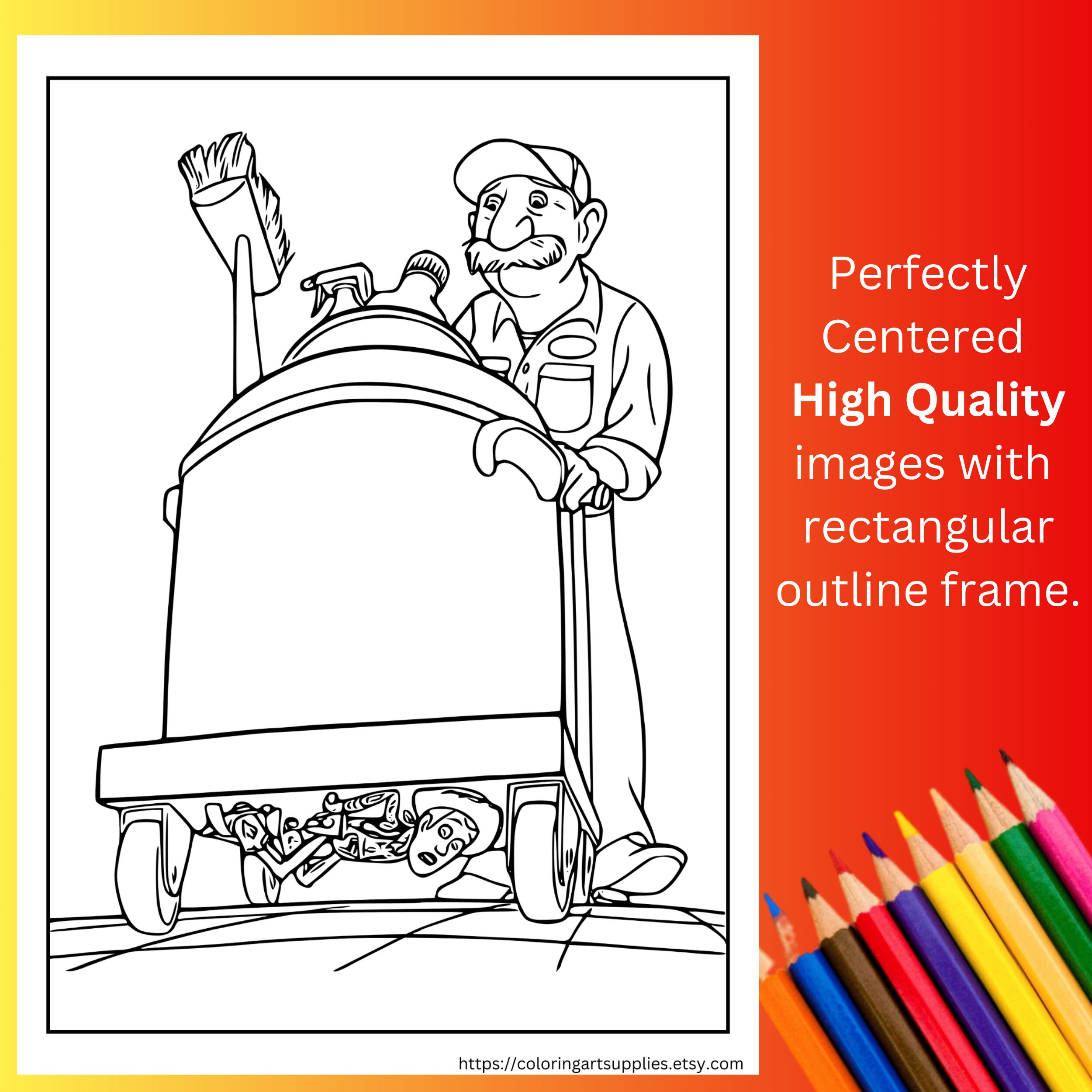 Toy Story Coloring Pages Printable Coloring Pages for Kid - Etsy