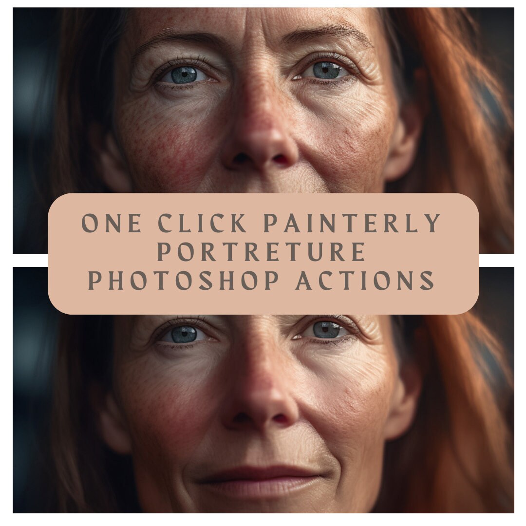Transform Portraits With Painterly Portrait One-click Photoshop CC ...