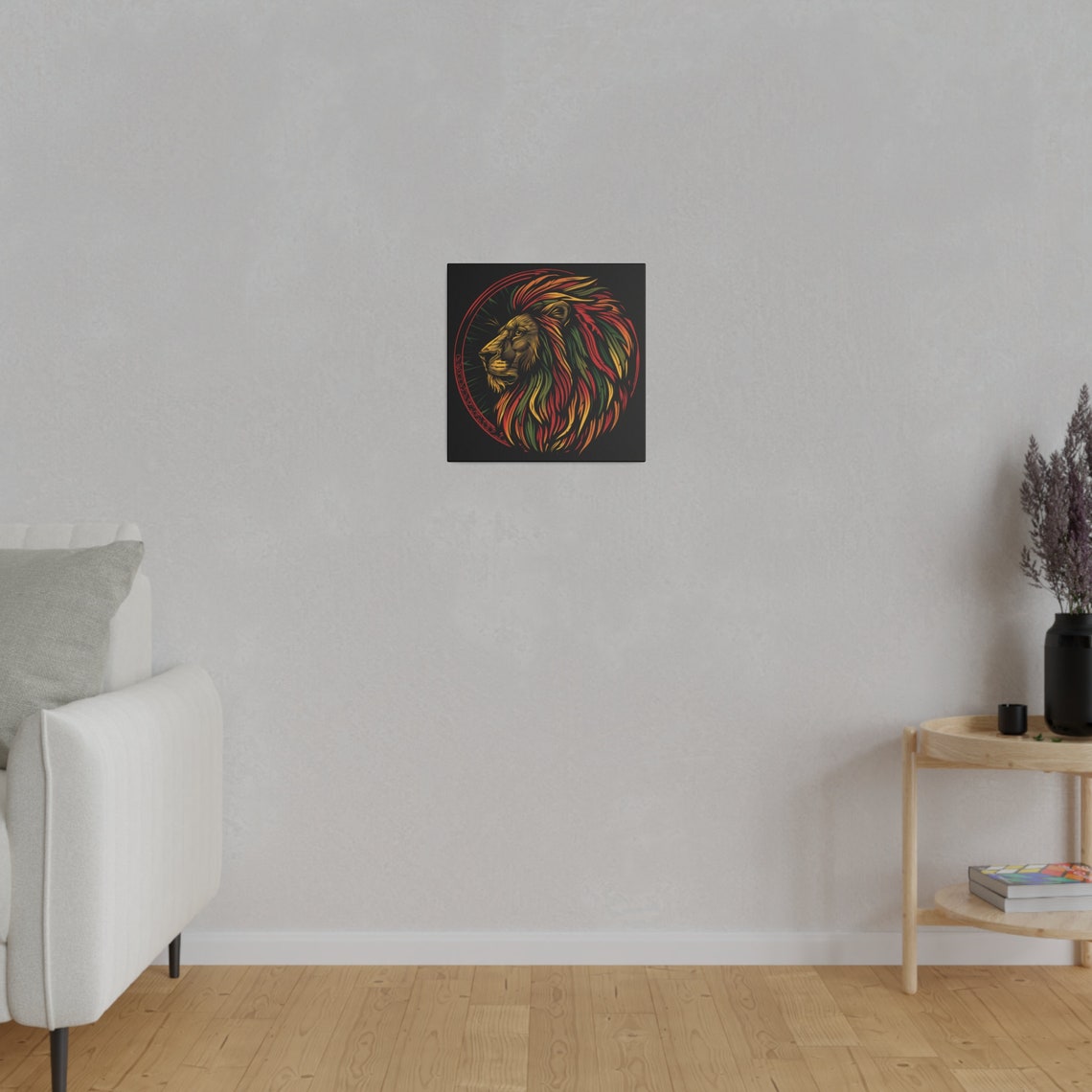 Rasta Lion Wall Art Prints - Unique Birthday Gifts for Lion Lovers - Etsy