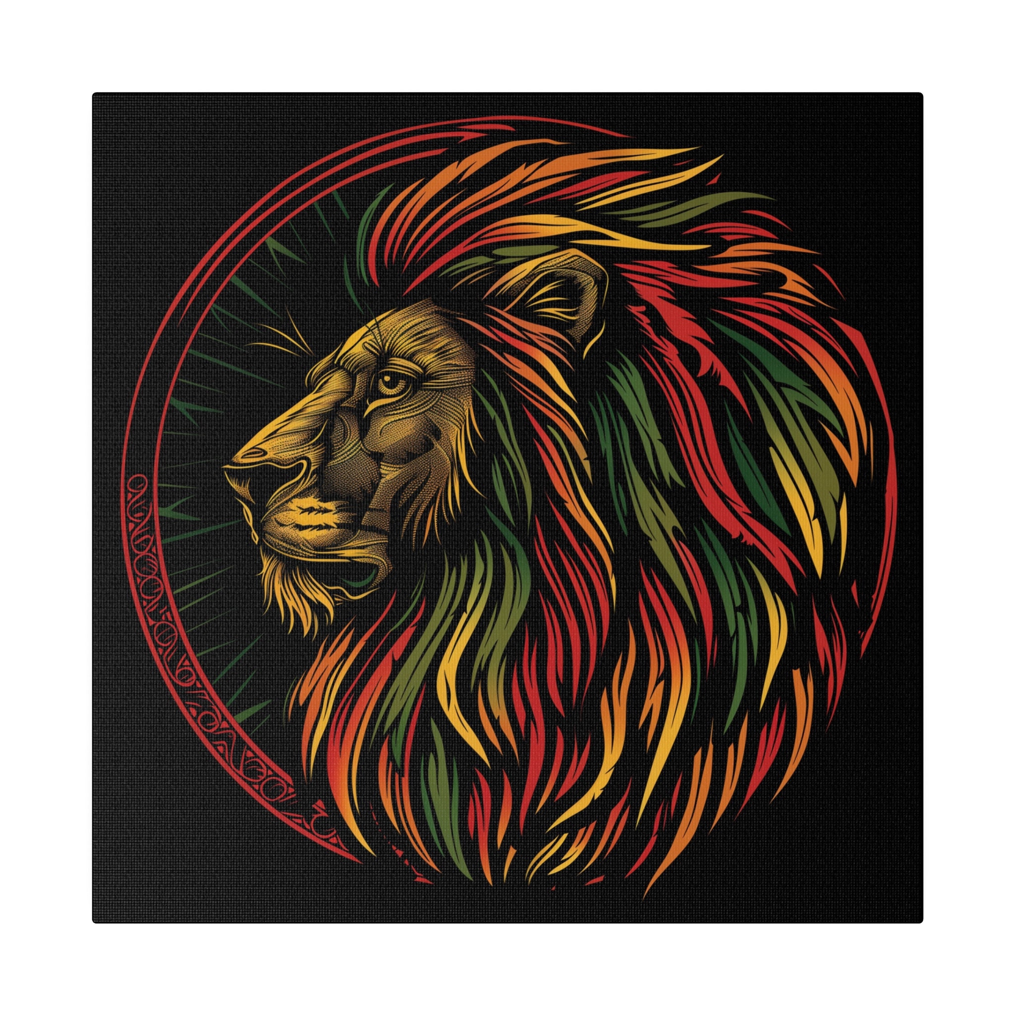 Rasta Lion Wall Art Prints - Unique Birthday Gifts for Lion Lovers - Etsy