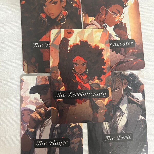 African Oracle Cards - Etsy