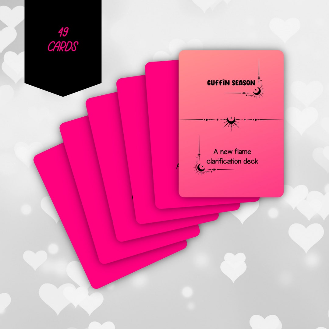 Printable Oracle Cards: Cuffin Season Oracle Deck - Dive Deep Into Love ...