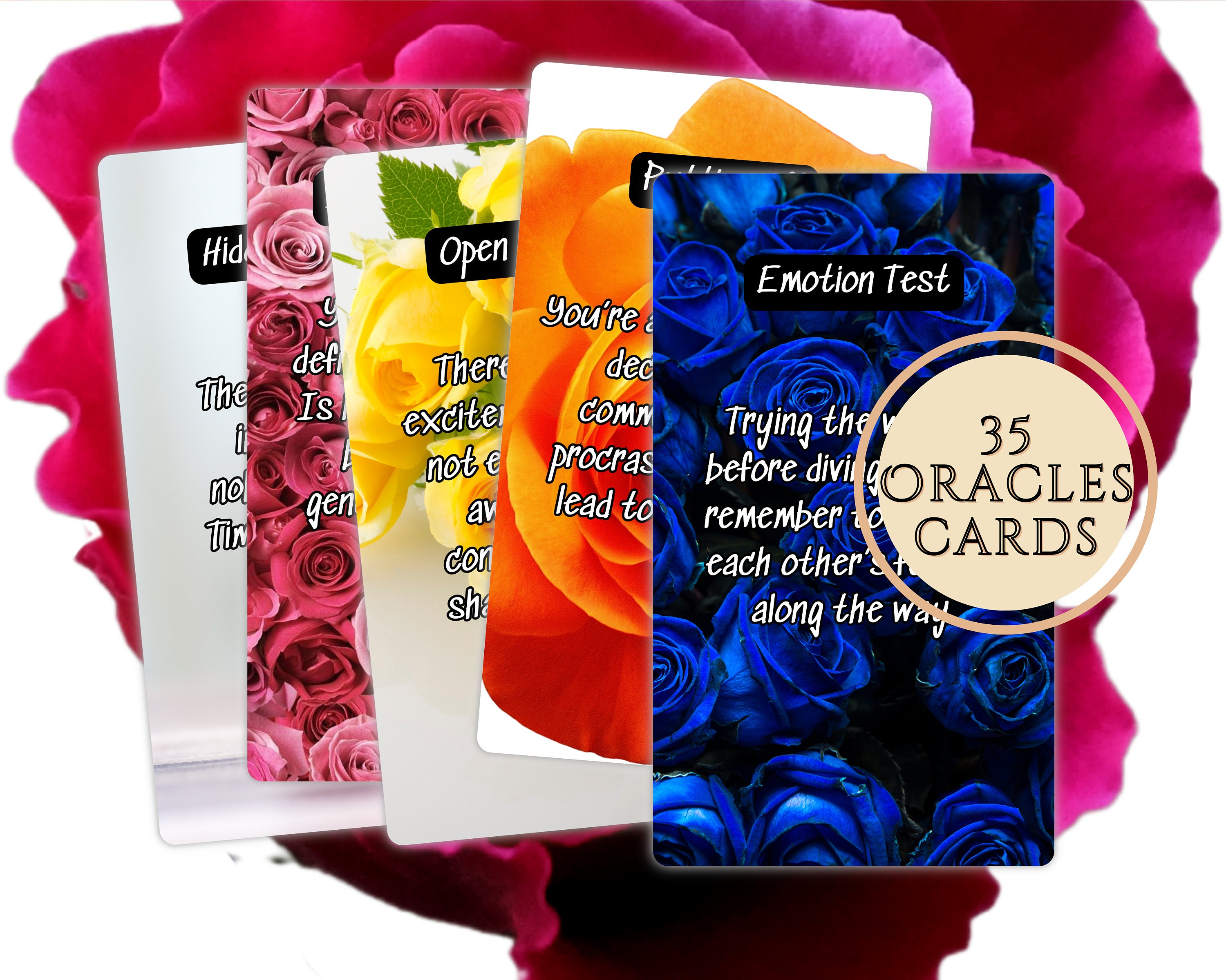 Oracle Cards - ‘situationship Oracles’, Unveiling Hidden Truths ...