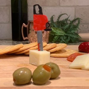 Halloween Food Pick Set | Horror Cocktail Picks | Halloween Party Decor ...