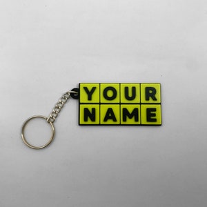 Personalized Waffle House Logo Keychain Backpack Charm Luggage Tag ...