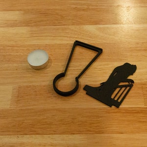 Nosferatu Tealight Shadow Caster - Halloween Tea Light Holder - 3D ...