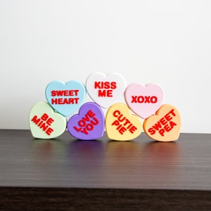 Large Conversation Hearts Custom Text, Classic and Sassy Phrases ...