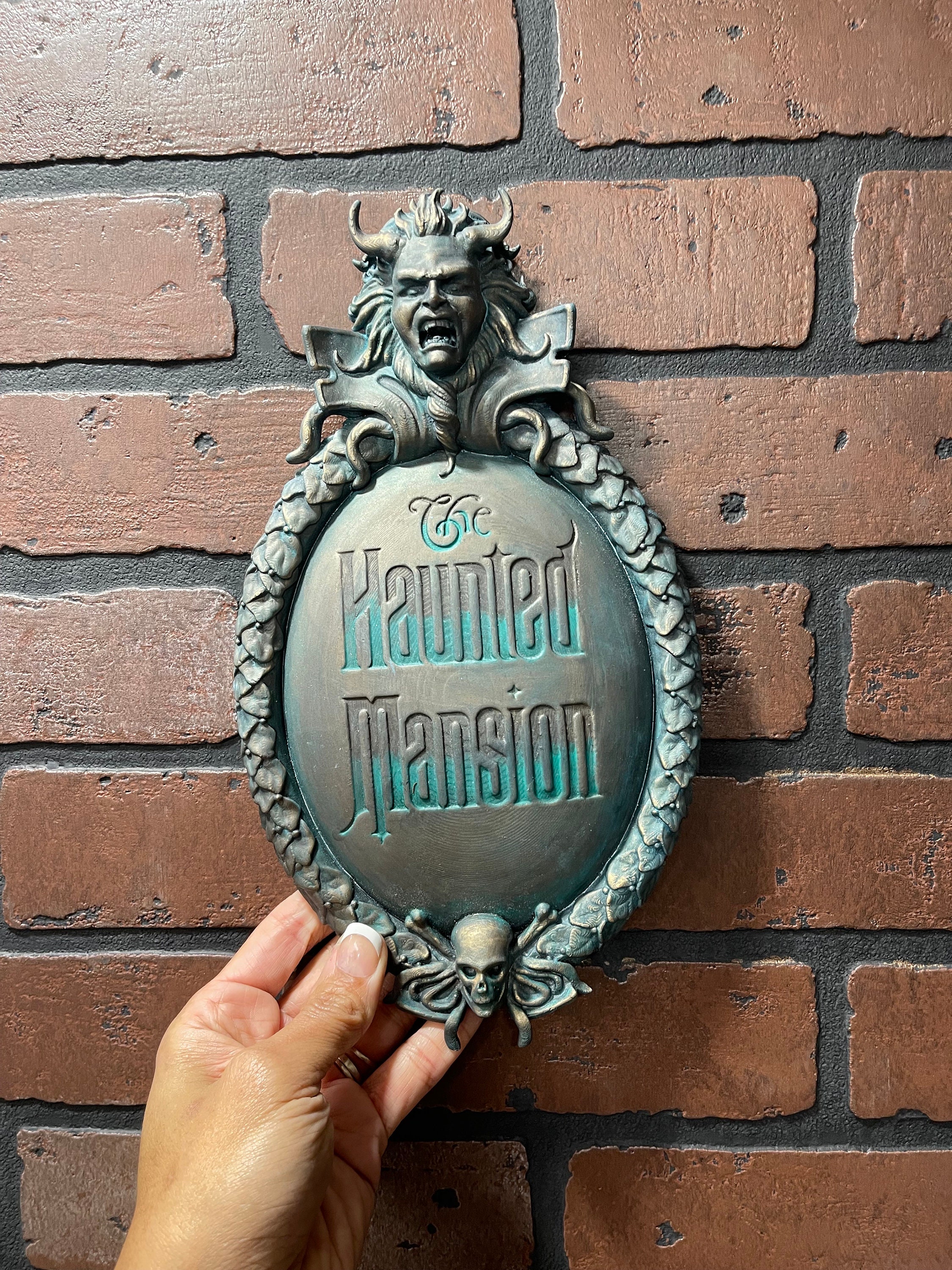 Haunted Mansion Decor Sign Plaque 12” Tall - Etsy