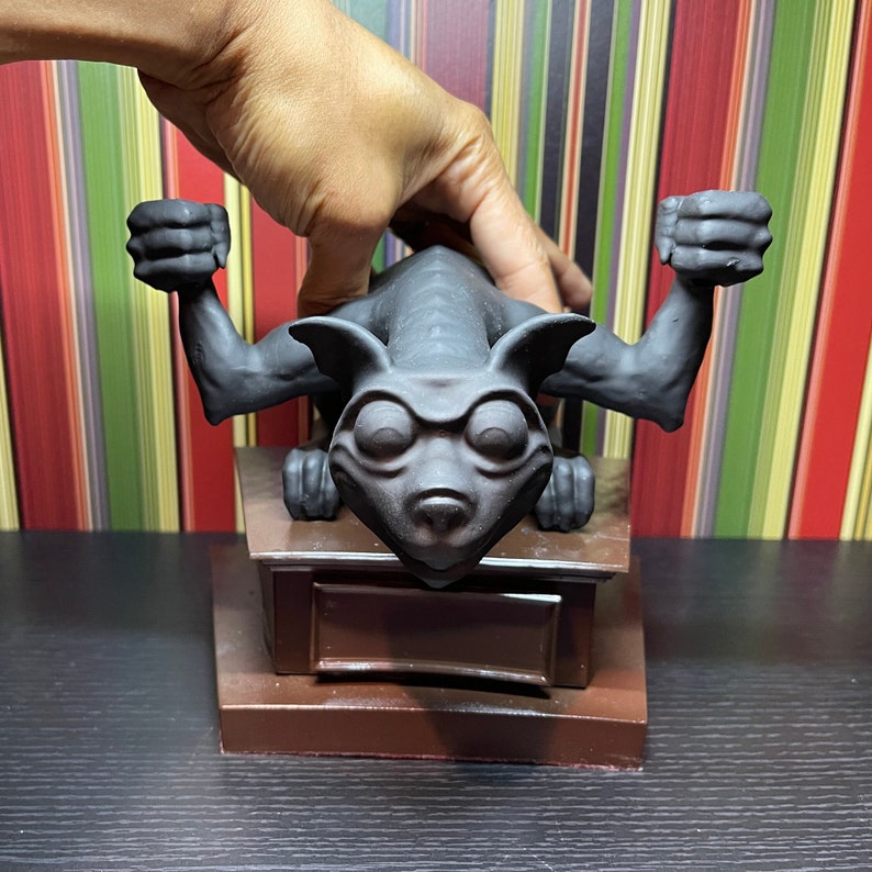 Haunted Mansion Decor Gargoyle 4” and 3” Tall - Etsy