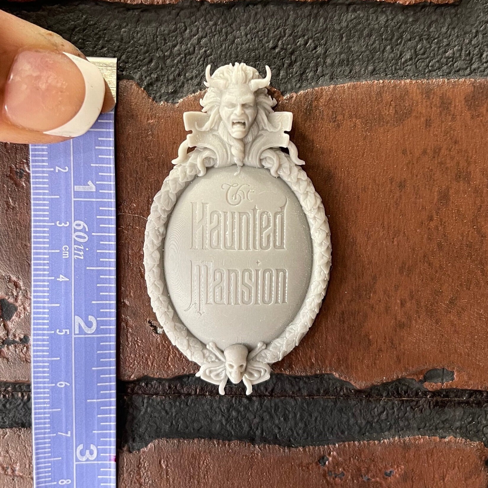Miniature Haunted Mansion Plaque Sign - Etsy