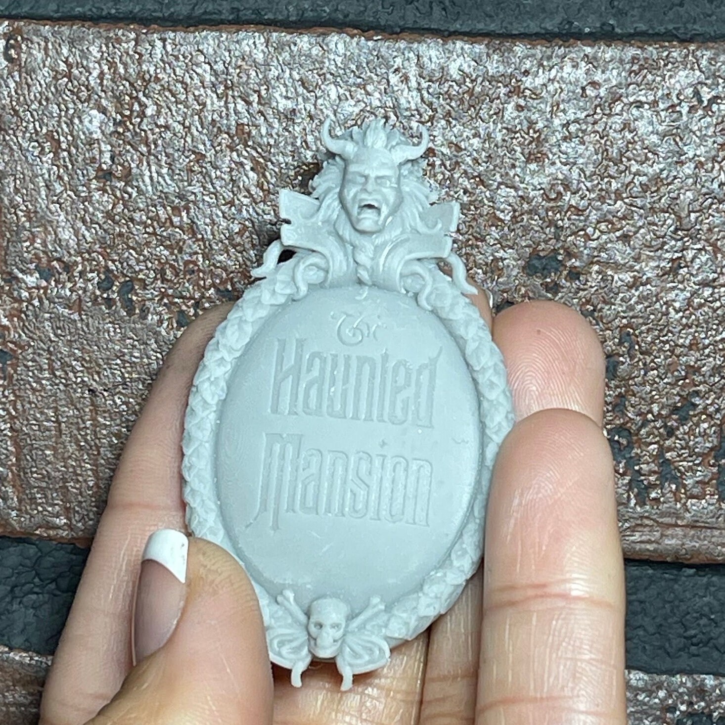 Miniature Haunted Mansion Plaque Sign - Etsy