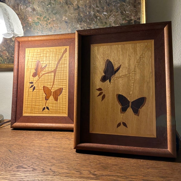 Wood Inlay Picture - Etsy