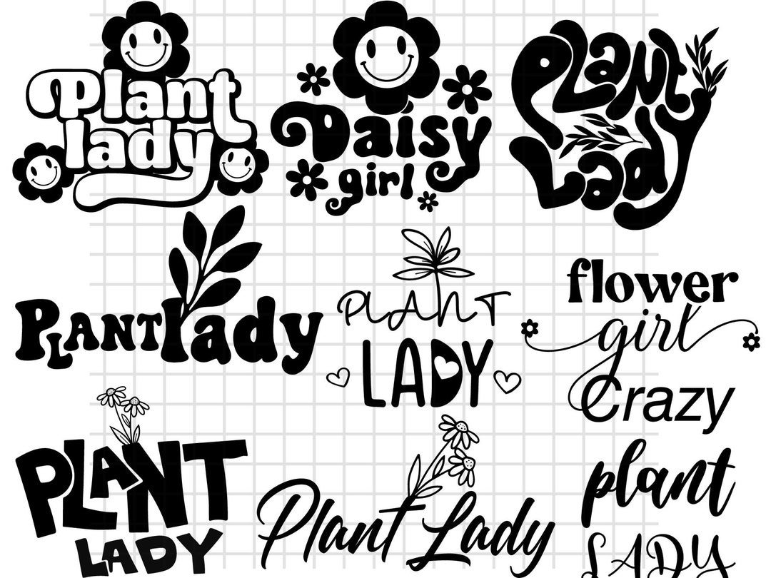 Plant Svg Bundle\ Plant Lady Svg\ Succulent Svg\ Plant Mom Svg ...
