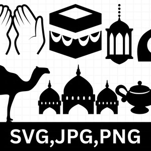 Islamic SVG Bundle\ Png\ Files for Cricut - Etsy