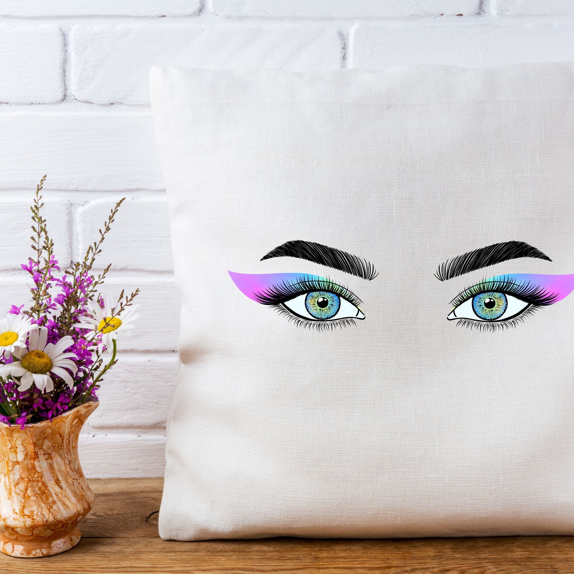 Beautiful Eyes Svg Bundle Eyelashes SVG Eyes Svg Makeup Svg Woman Face ...