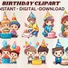 Happy Birthday Clipart, Kids Birthday Clipart Pack, Birthday Party ...