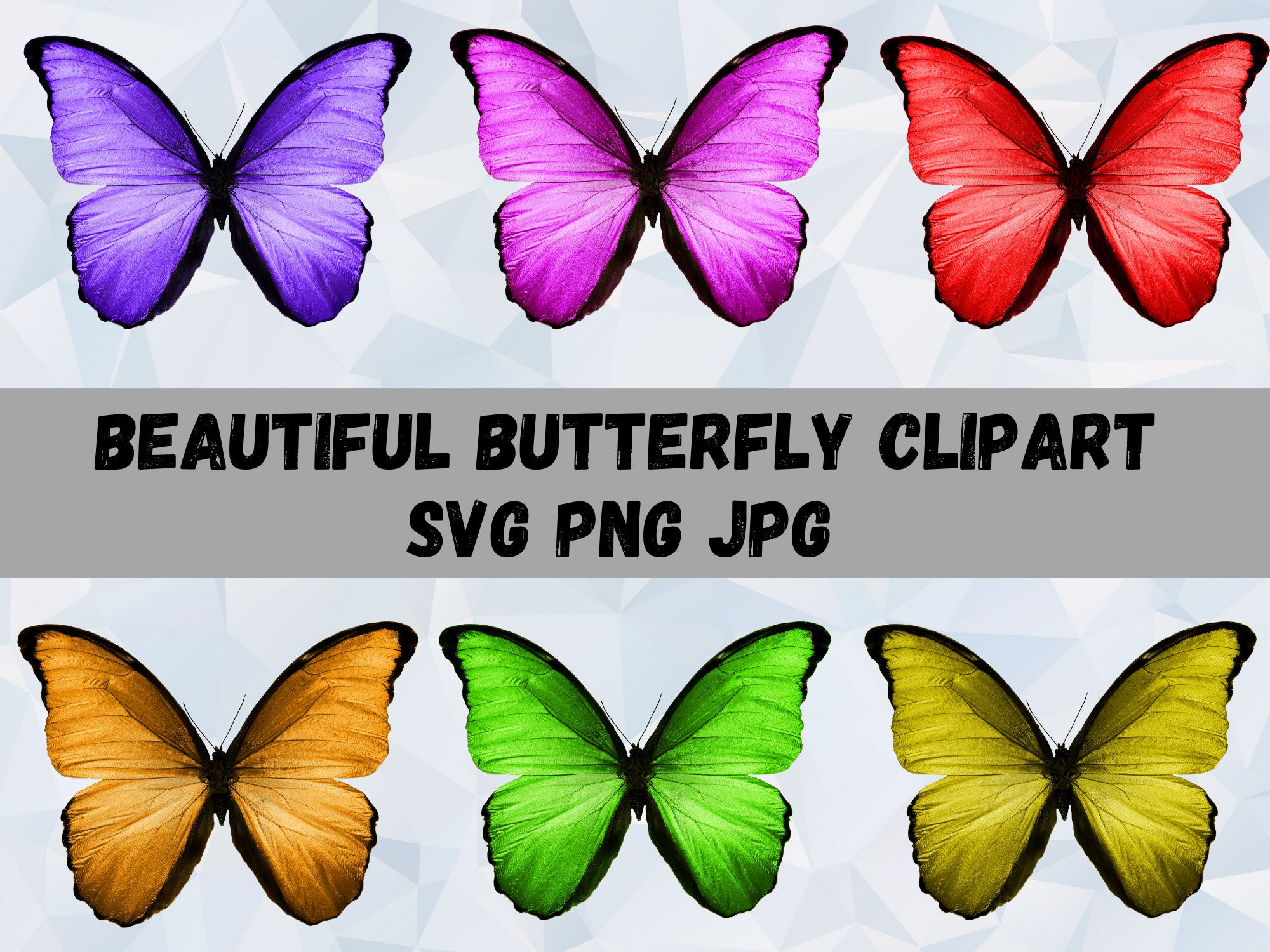 Ultimate Butterfly Svg , Butterfly Svg Bundle , Cute and Colourful ...