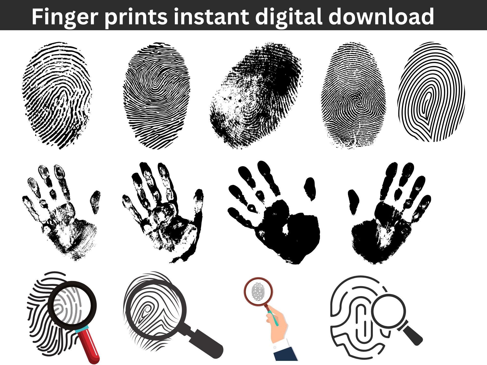 Fingerprint SVG ,fingerprint Stencil ,fingerprint PNG, Biometric SVG ...