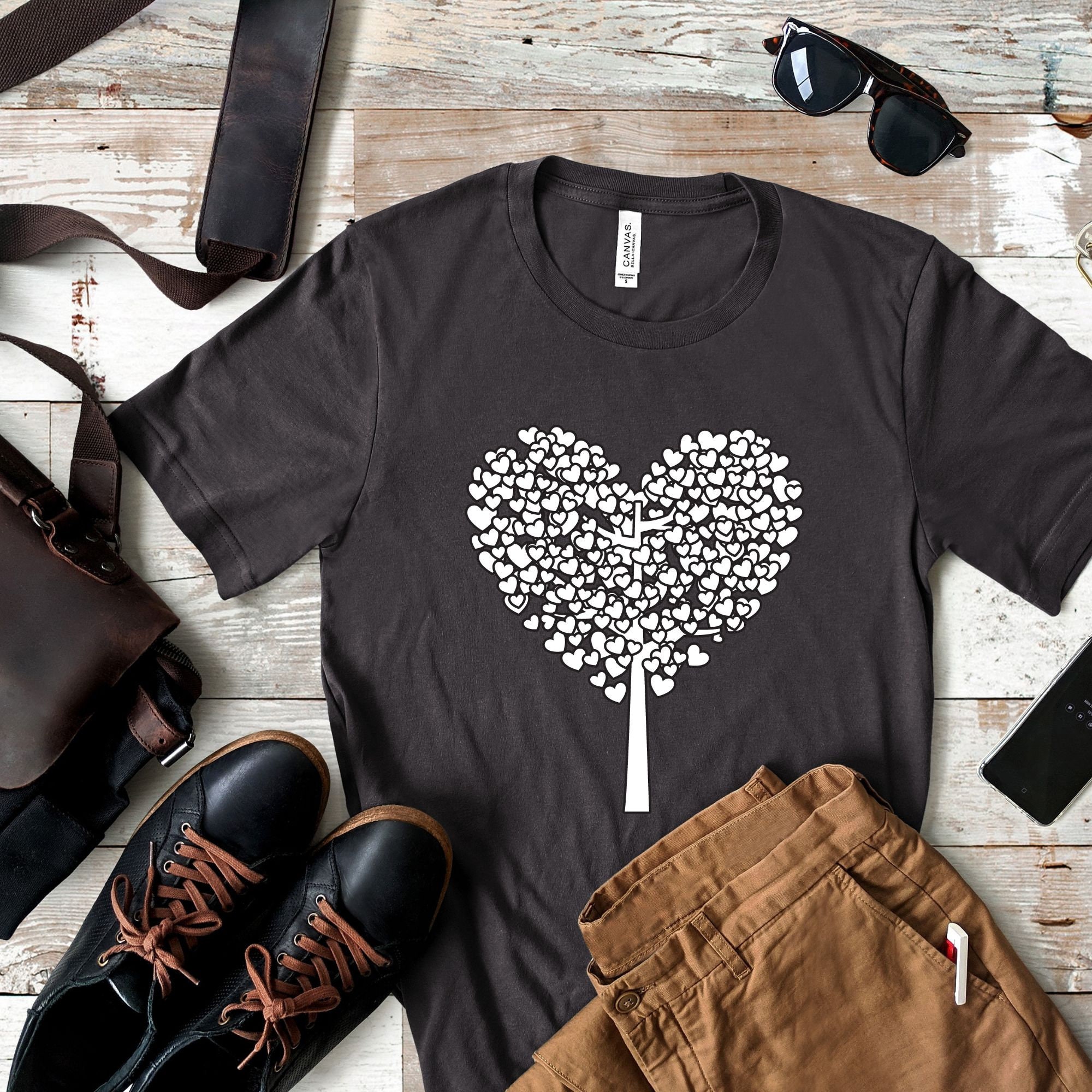 Beautiful Tree Heart Svg , Well Detail Tree Heart Svg Bundle , Best ...