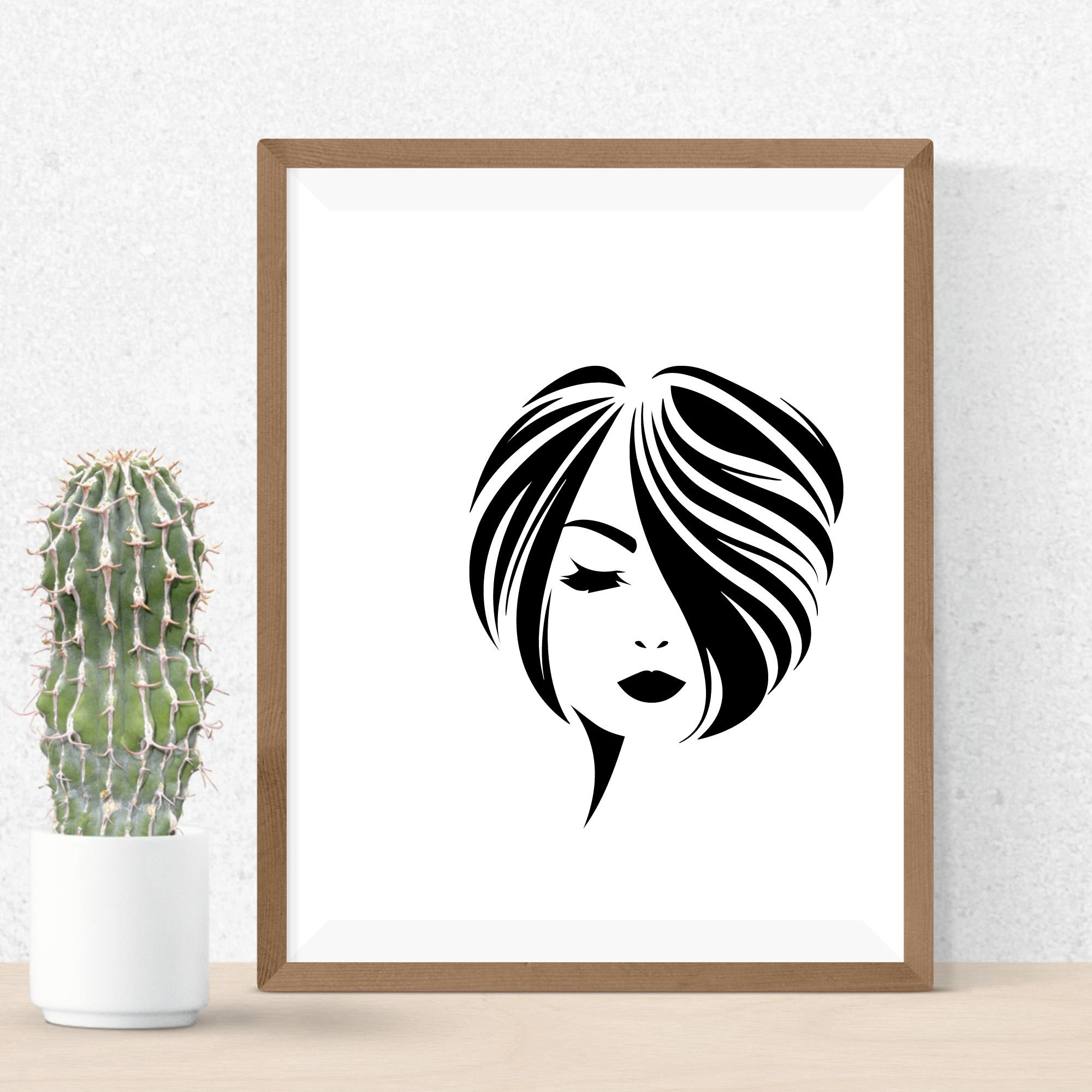 Hairdresser Svg Bundle\ Hairstylist Svg\ Cut Files\ Hairdresser Tools ...