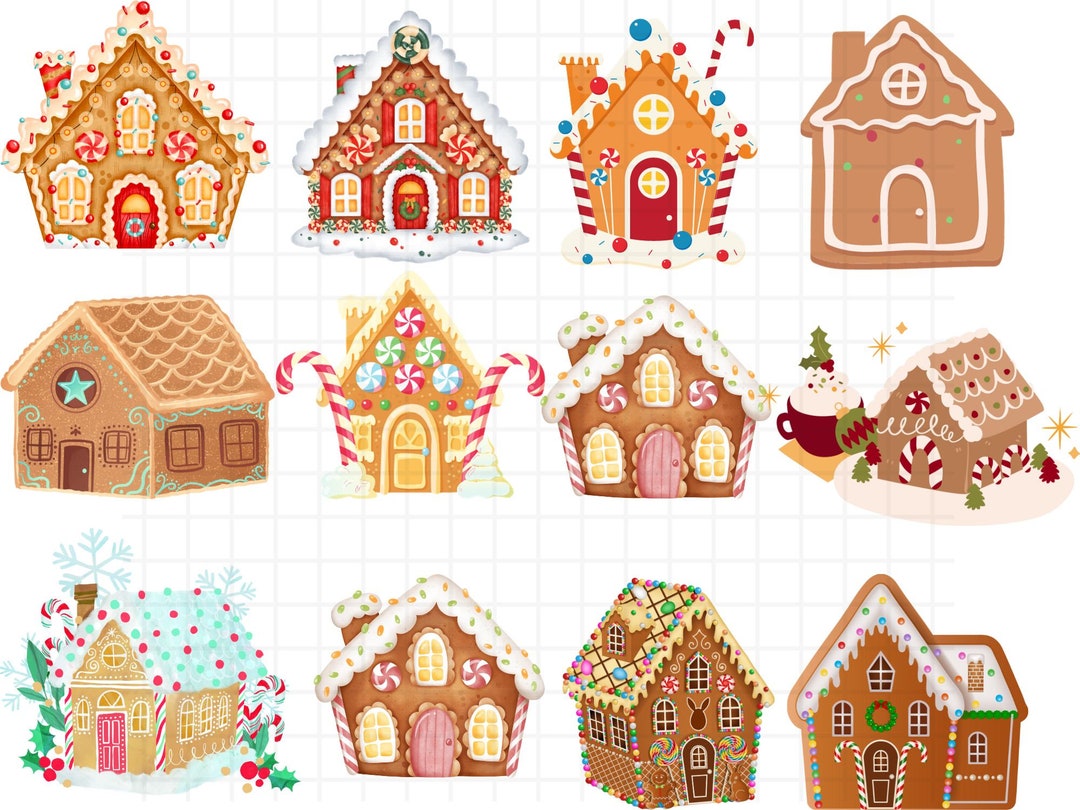 Gingerbread House Svg\ Christmas Svg\ Svg Files for Cricut\ Gingerbread ...