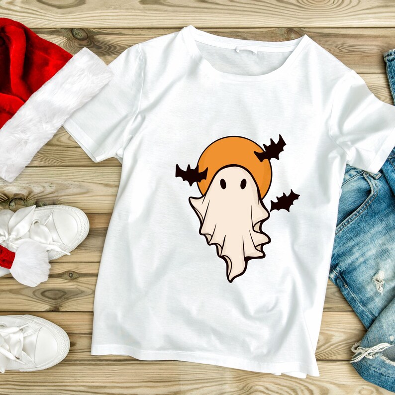 CUTE GHOSTS SVG Boy Girl Ghost Cut File Bundle Boy Ghost Ghost With Bow ...