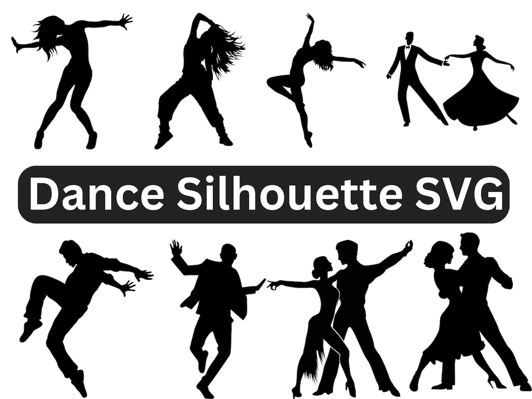 Dance SVG - Music Svg - Dance Silhouette - SVG Cut Files - Dance Bundle ...