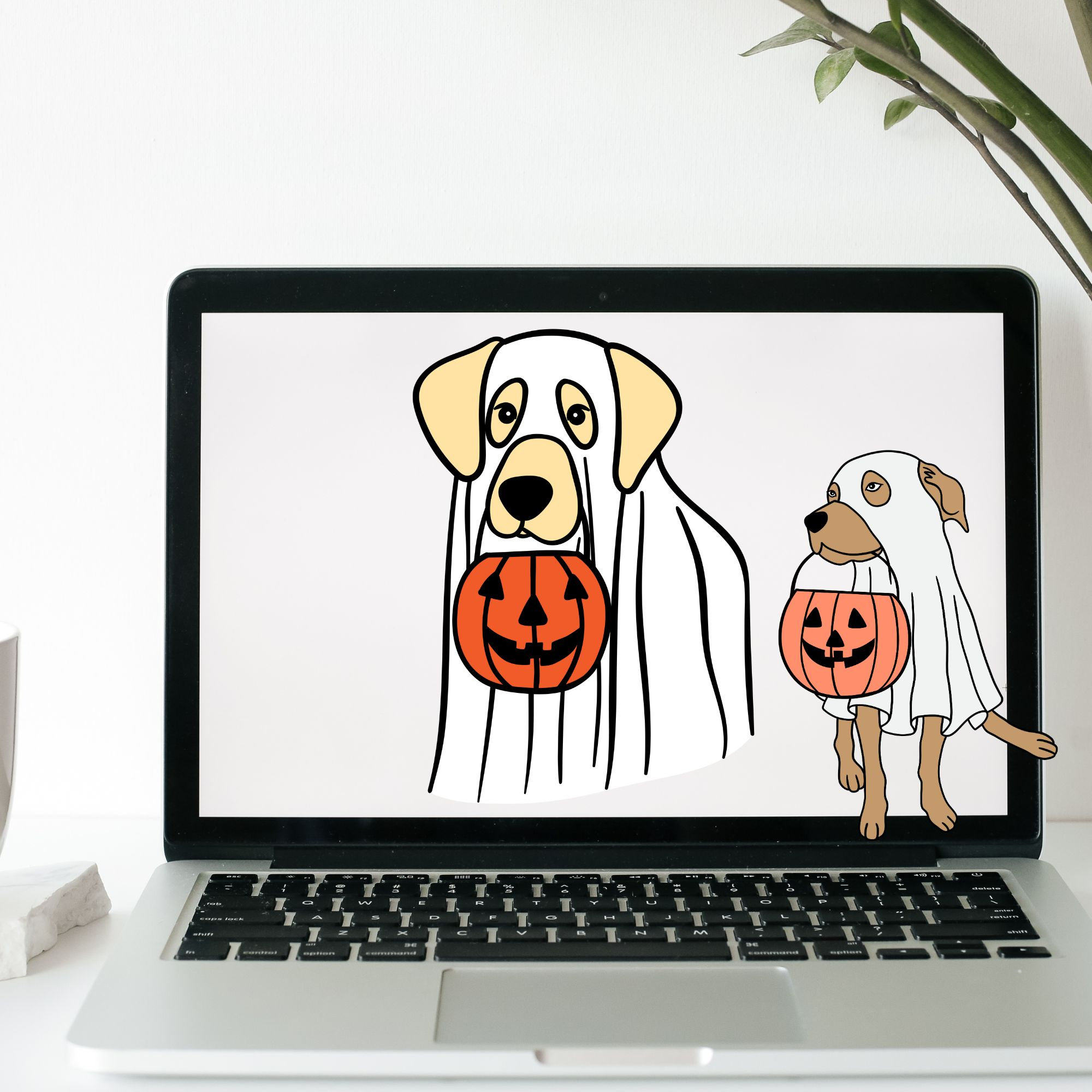Сute Ghost Dogs SVG Ghost Dogs PNG Boo Svg Halloween Svg Ghost Dogs ...