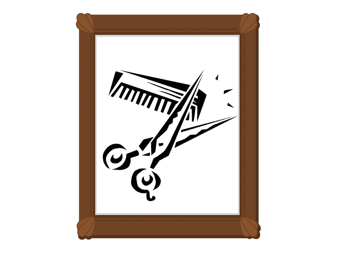 Barber Tools Svg | Barbershop Clipart , Barbershop Tools Svg, Barber ...