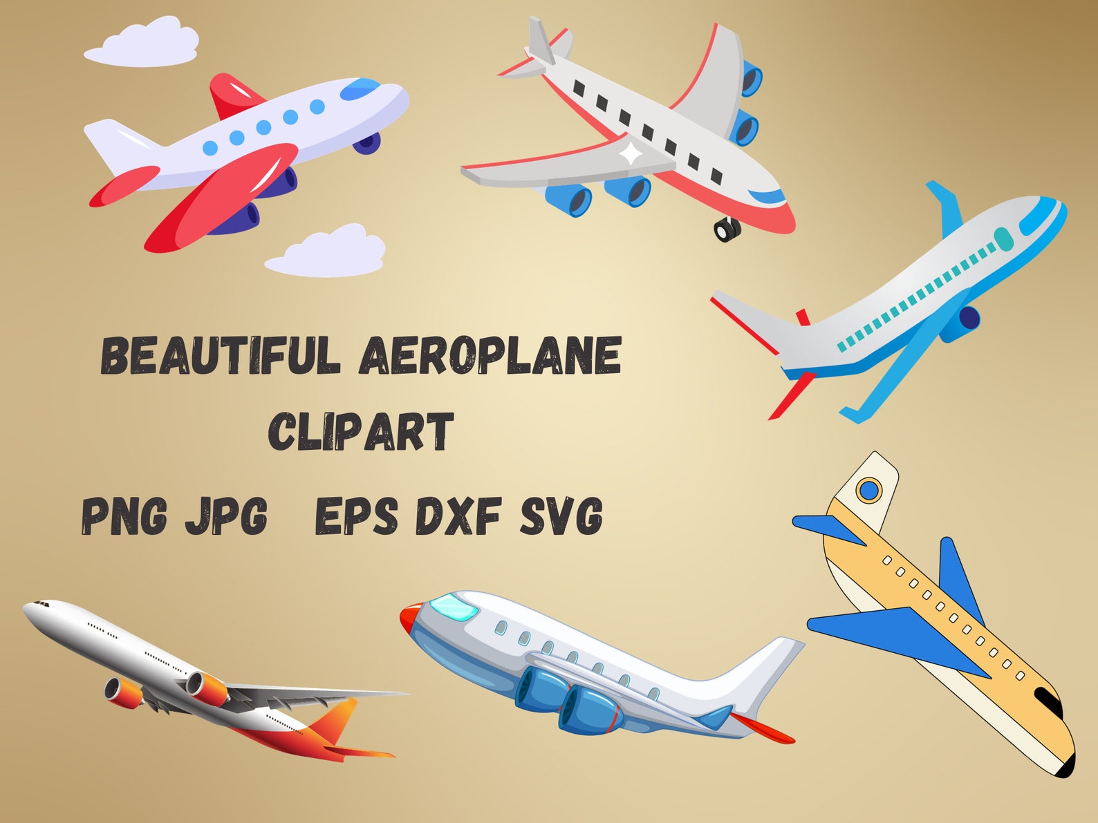 Ultimate Airplane Clipart , Best and High Quality Clipart , Beautiful ...
