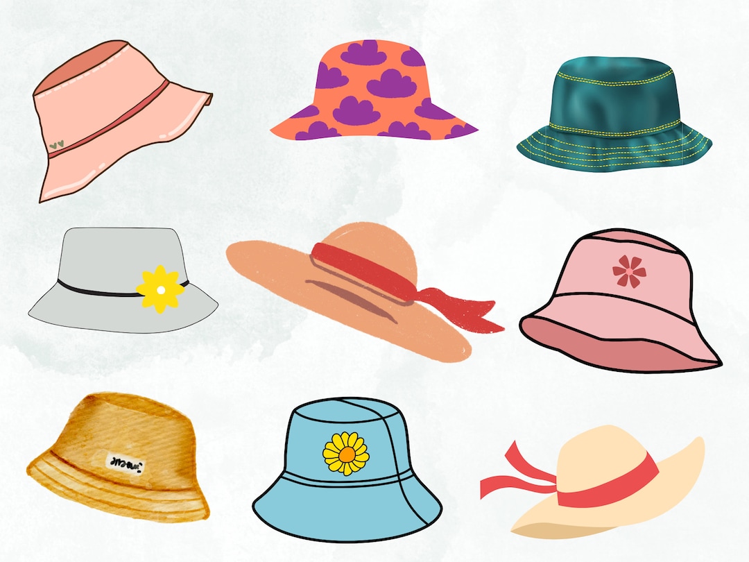 Bucket Hat SVG, Svg Files for Cricut, Hat SVG, Bucket Hat Png, Bucket ...
