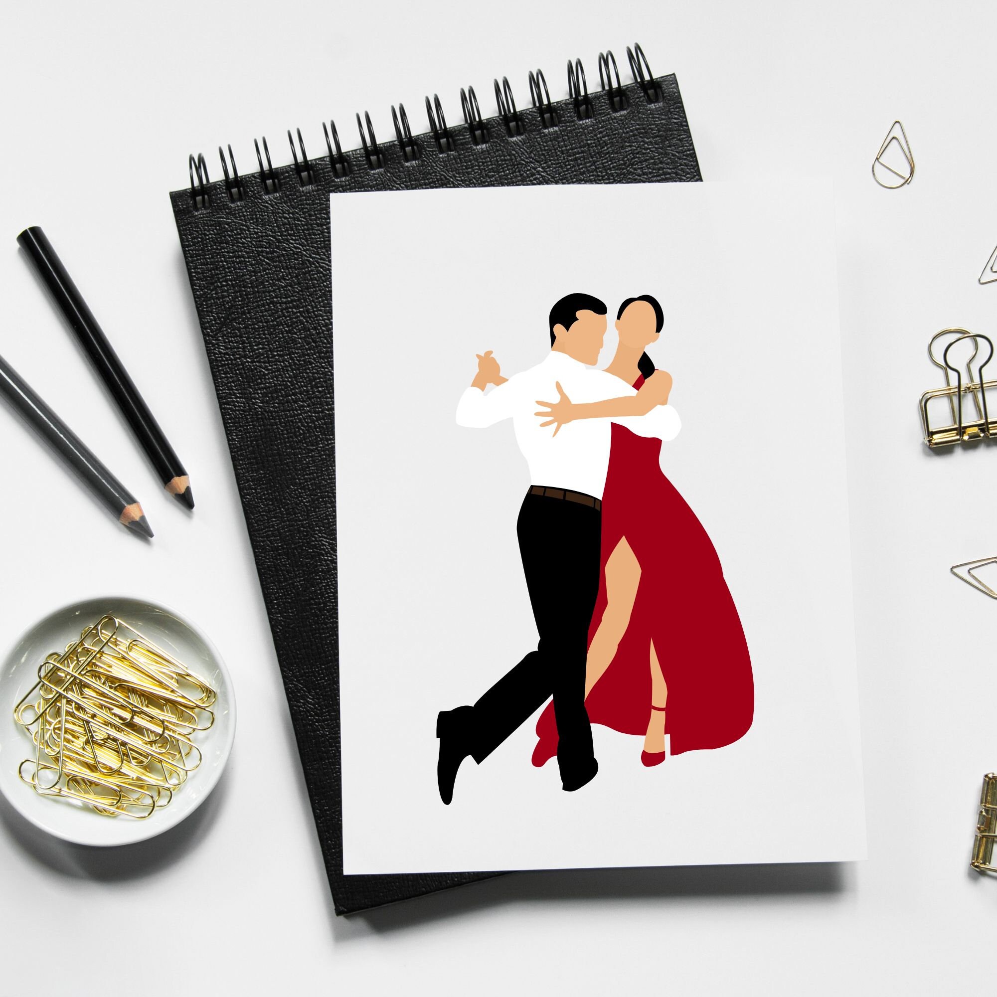 Dancing Silhouette Bundle Svg\ Disco Dancing SVG\ Tango Svg\ Couple ...