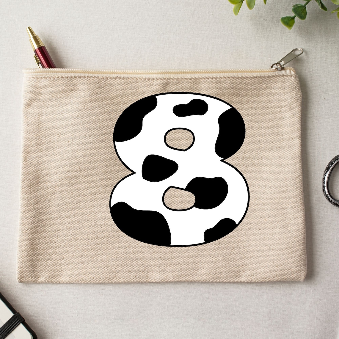 Cow Print Numbers 0-9 Svgs Animal Cow Numbers Svg Birthday Shirts Svg ...