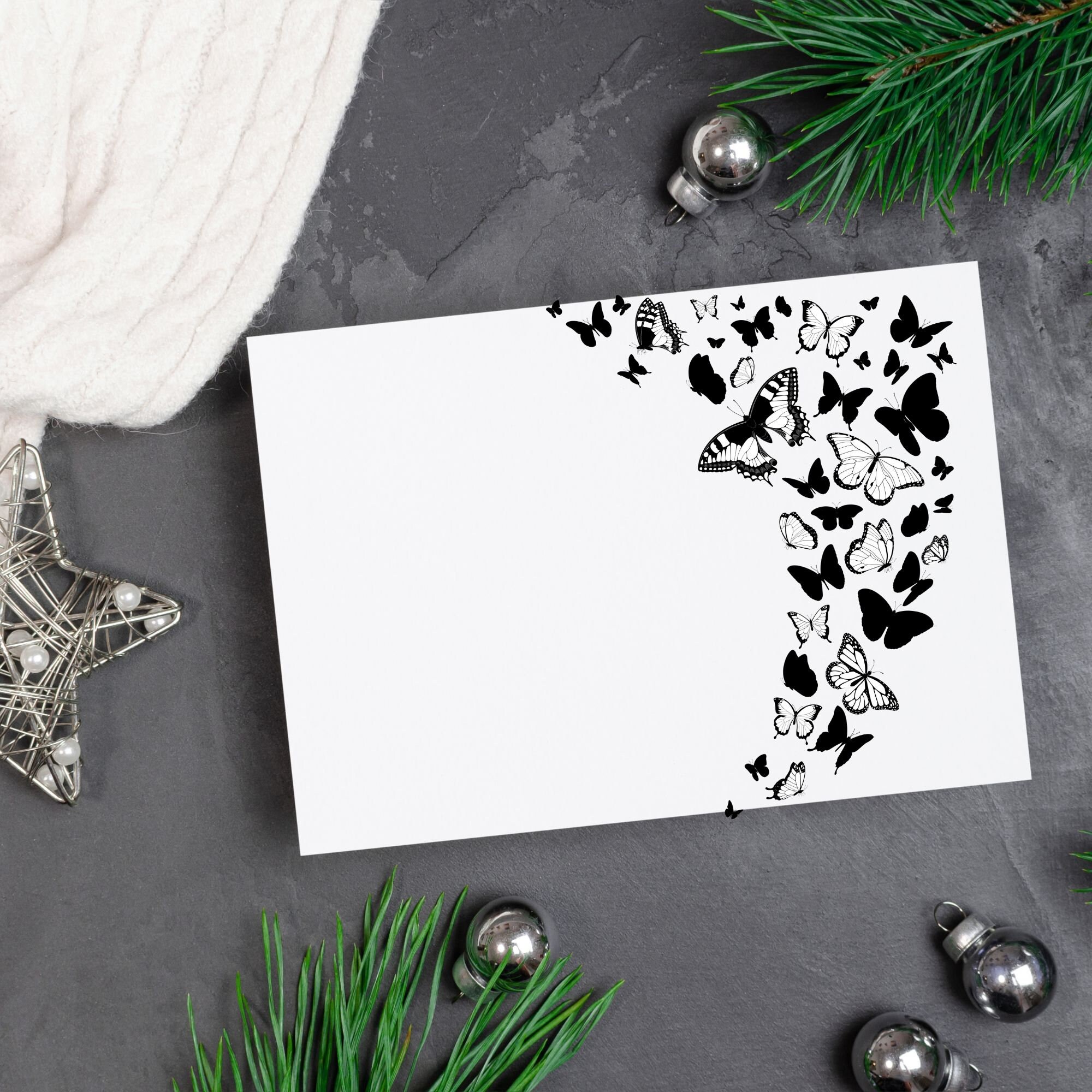 Butterfly SVG Butterfly Swarm Svg Flying Butterflies SVG Butterfly ...