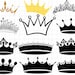 Royal Crown SVG File King Crown SVG Queen Crown SVG - Etsy