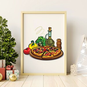 Pizza Digital Clipart , Pizza Clipart , Pizza Svg , Pizza Png , Pizza ...