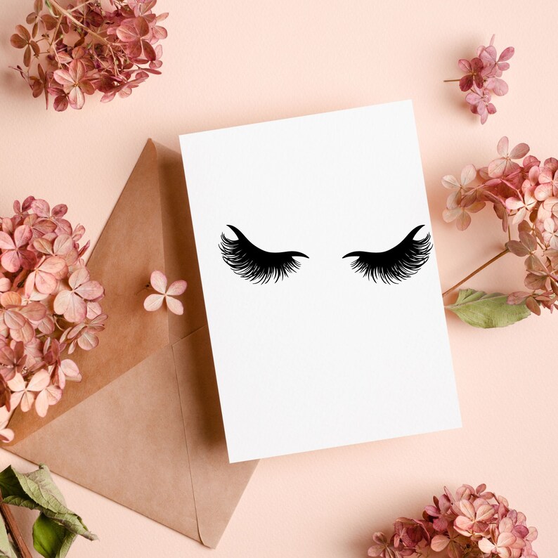 Eyelashes Svg Makeup Svg Lashes Svg Eyelash Svg Eyebrows - Etsy