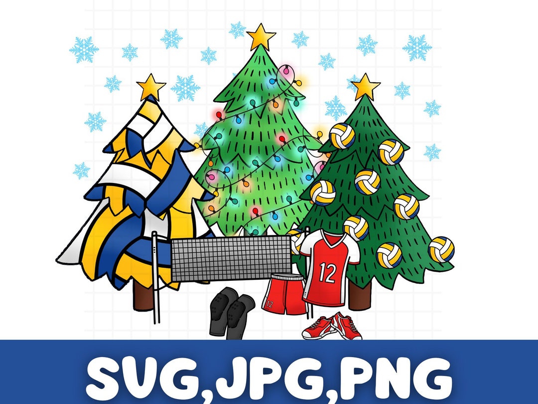 Christmas Trees Png\ Volleyball Christmas Trees\ Volleyball Png ...