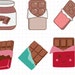 Chocolate SVG Chocolate Bar SVG Chocolate Cricut Chocolate Silhouette ...