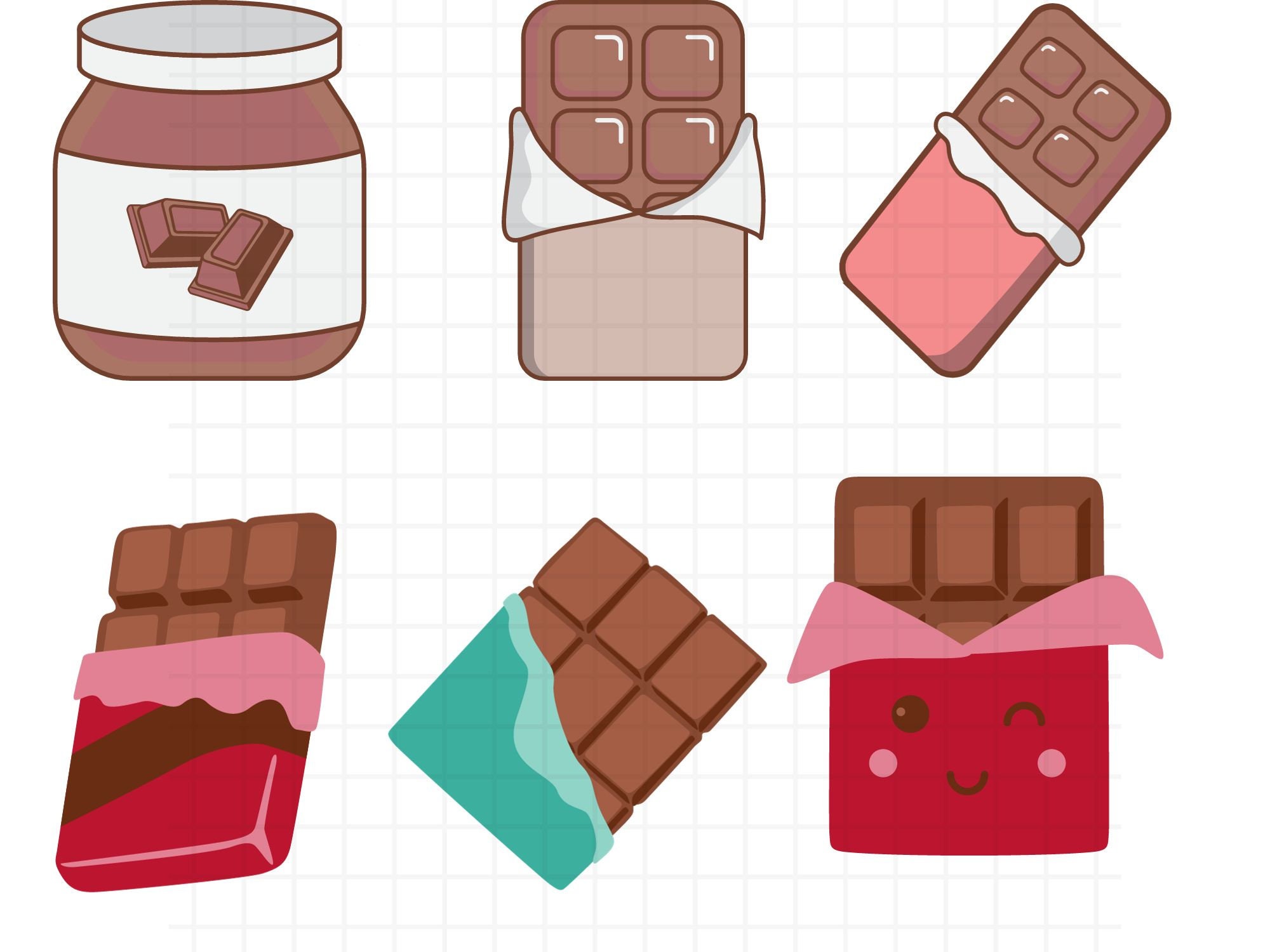 Chocolate SVG Chocolate Bar SVG Chocolate Cricut Chocolate Silhouette ...