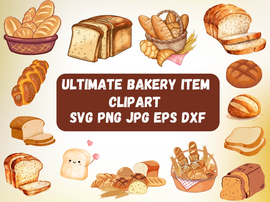 Best Baked Food Clipart , Well Quality Bread Clipart , Best Bundle OF ...