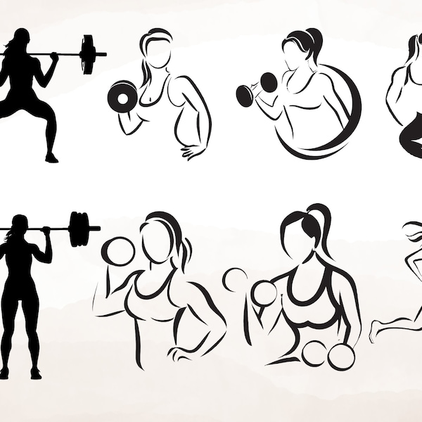 Workout Svg - Etsy