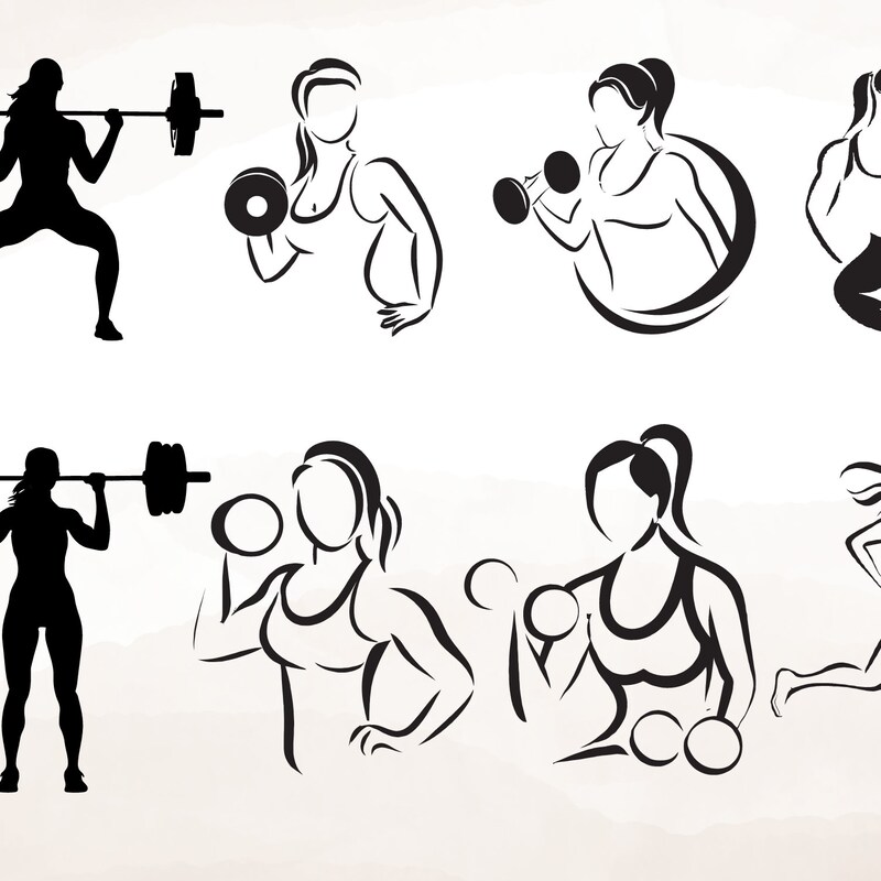 Workout Svg - Etsy